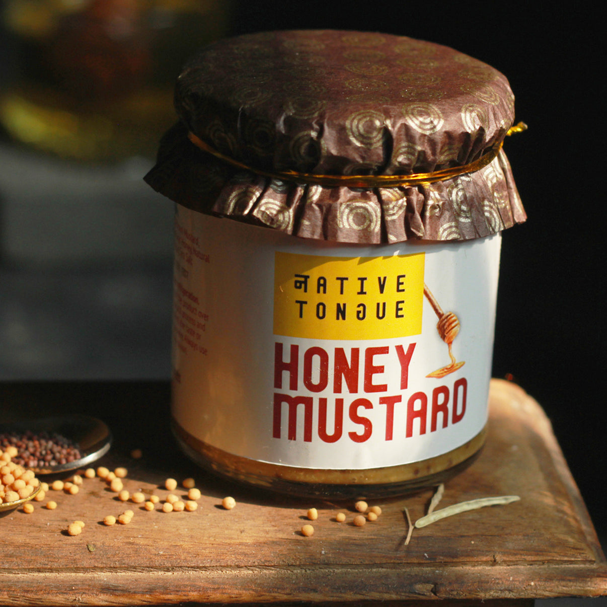 Whole-Grain Honey Mustard – Native Tongue